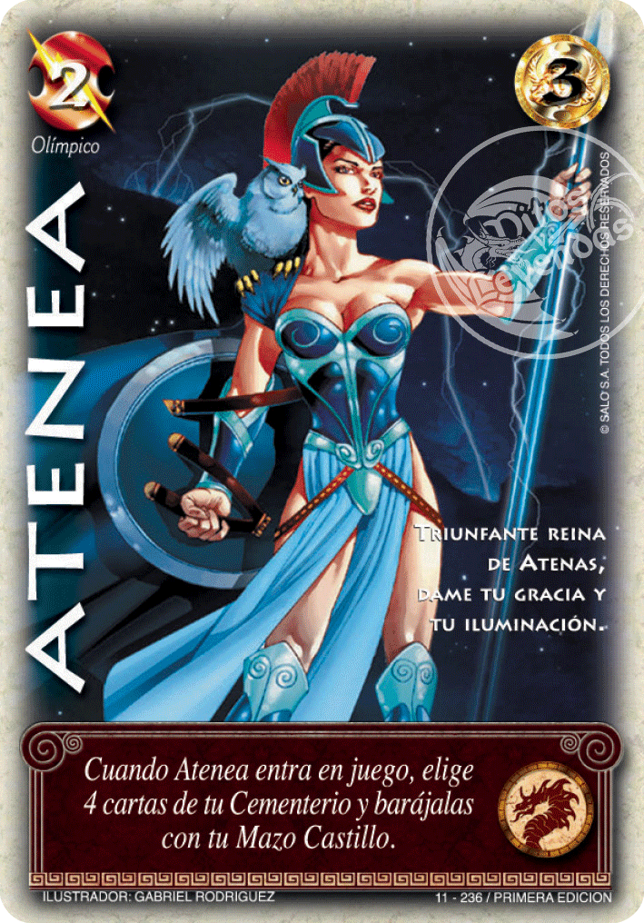 Atenea, Leyendas | Devastation Store