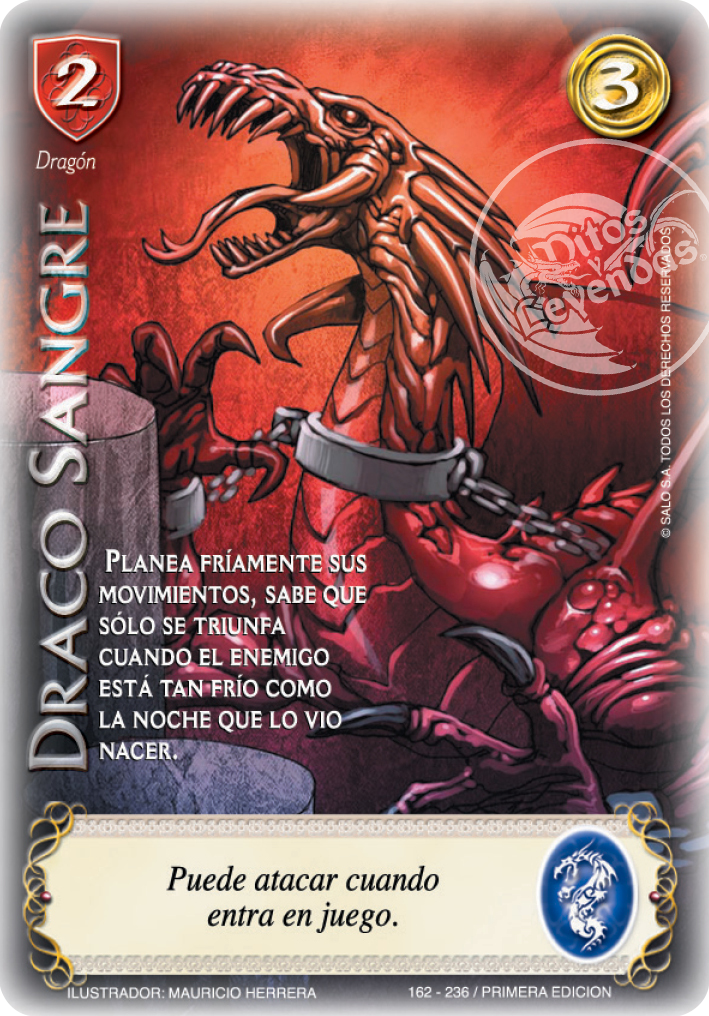 Draco Sangre, Leyendas | Devastation Store