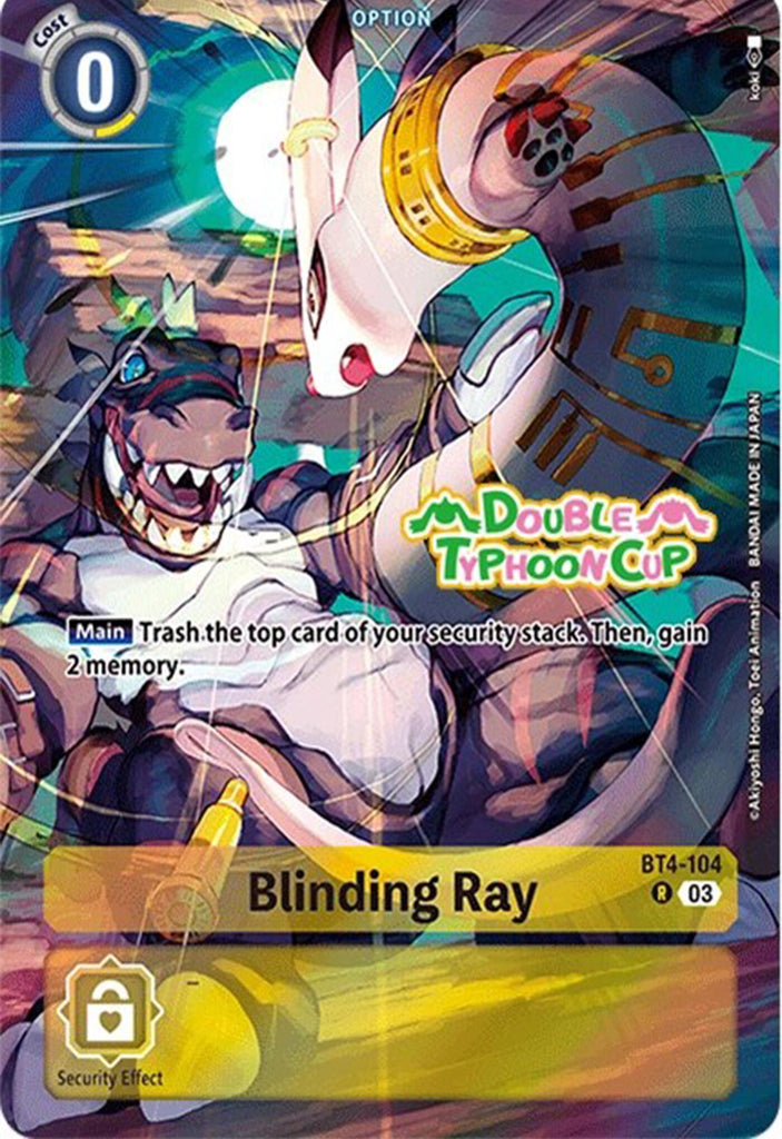 Blinding Ray [BT4-104] (Bonus Pack) [Starter Deck: Double Typhoon ...