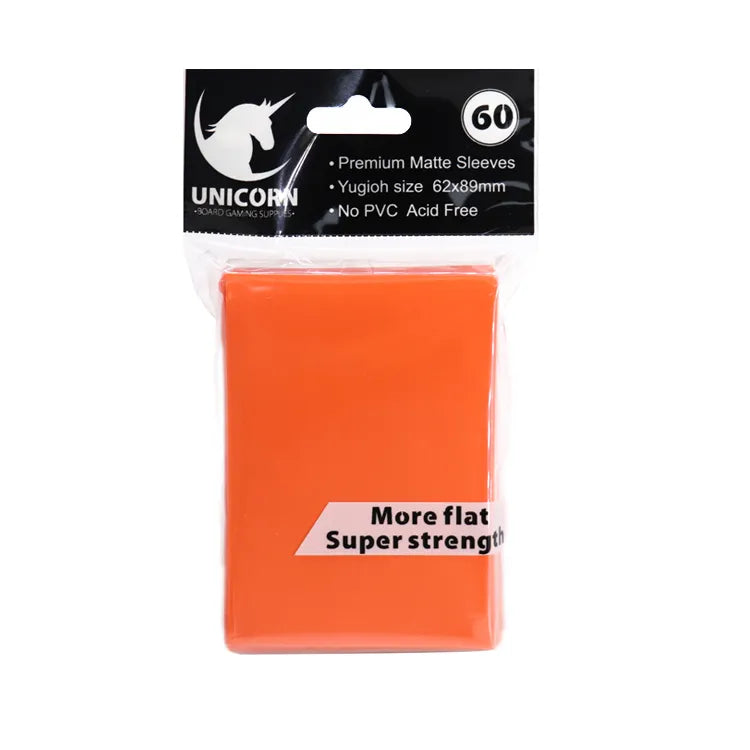 Protector Matte 'Unicorn Orange' 60ct DeckLegends | Devastation Store
