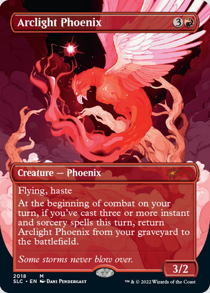 Arclight Phoenix (Borderless) [Secret Lair 30th Anniversary Countdown ...
