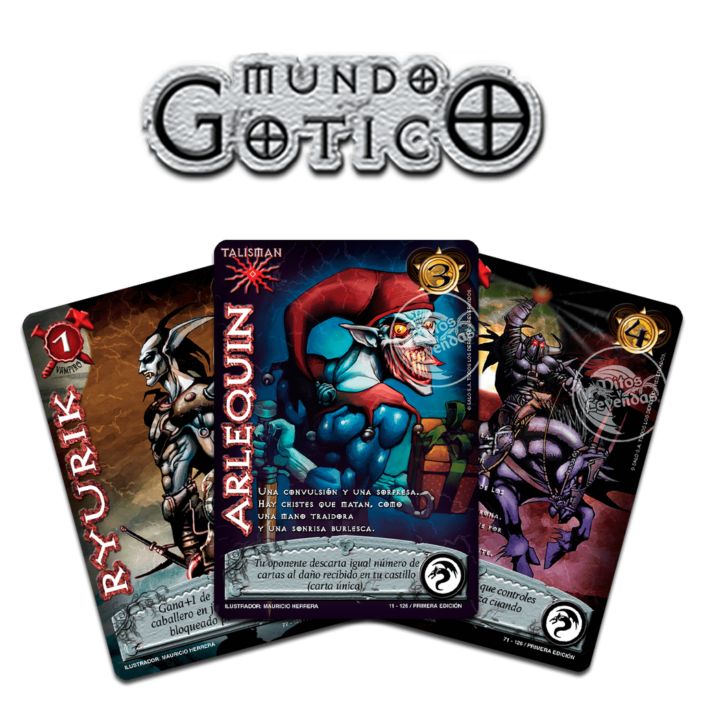 Colección Mundo Gotico Completa, Mitos Y Leyendas | Devastation Store